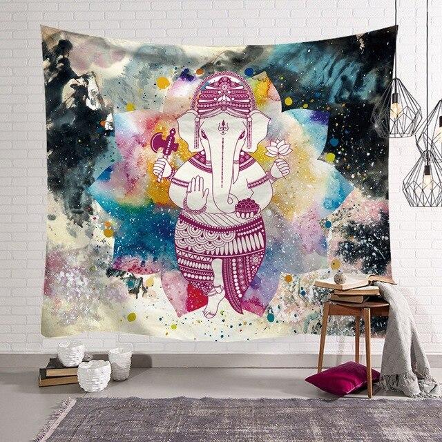 Tenture Murale Ganesh | Elephant Savane